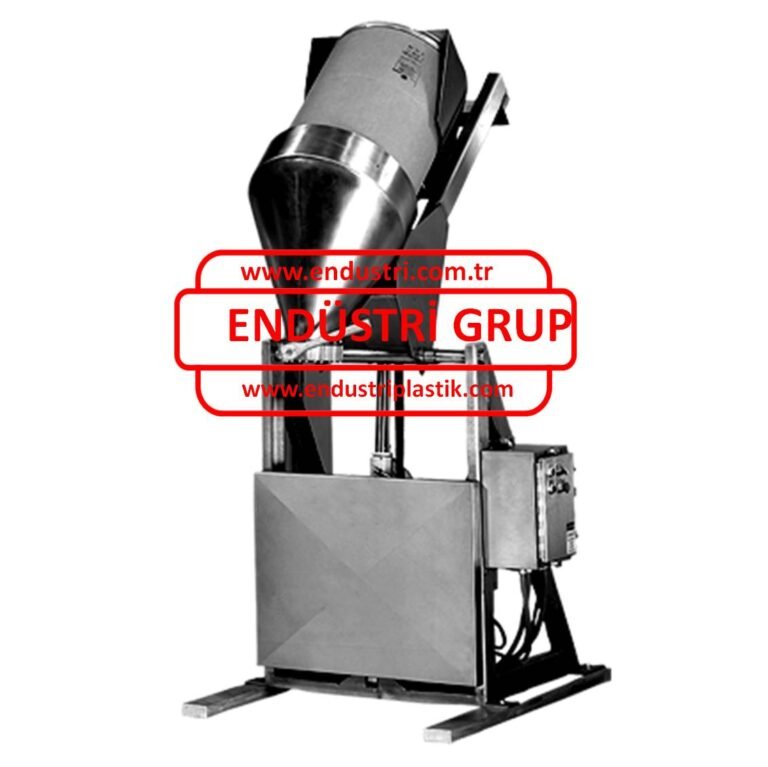 Metal kasa varil box konteyner devirme makinası | Endüstri Grup Plastik